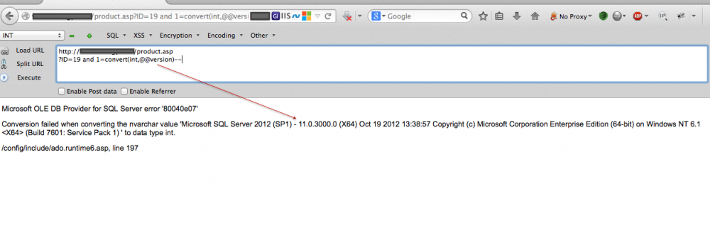 Error Based Sql Injection W Aplikacjach Aspnet Ms Sql
