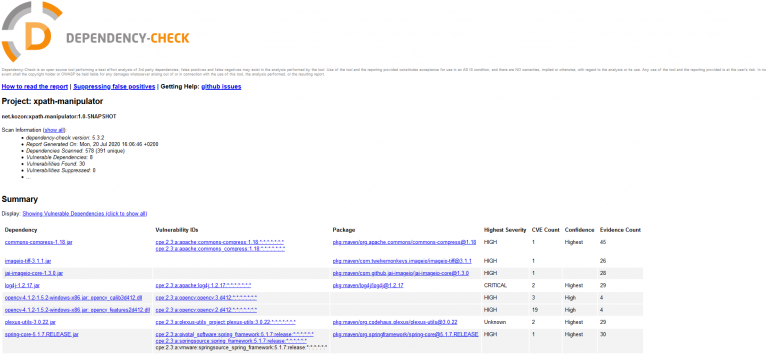 Owasp Dependency Check - Szybki start