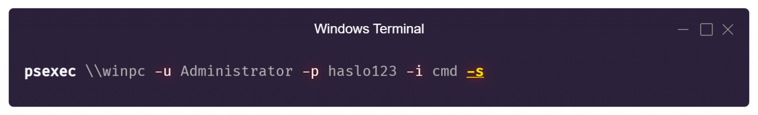Wprowadzenie do Sysinternals – PSTools/PsExec