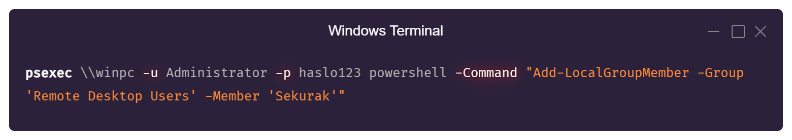 Wprowadzenie do Sysinternals – PSTools/PsExec