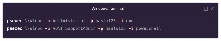 Wprowadzenie do Sysinternals – PSTools/PsExec