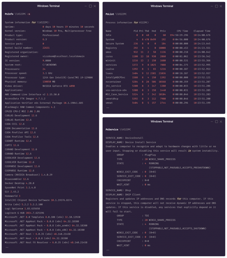 Wprowadzenie do Sysinternals – PSTools/PsExec