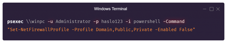 Wprowadzenie do Sysinternals – PSTools/PsExec