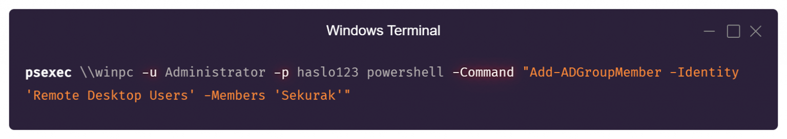 Wprowadzenie do Sysinternals – PSTools/PsExec